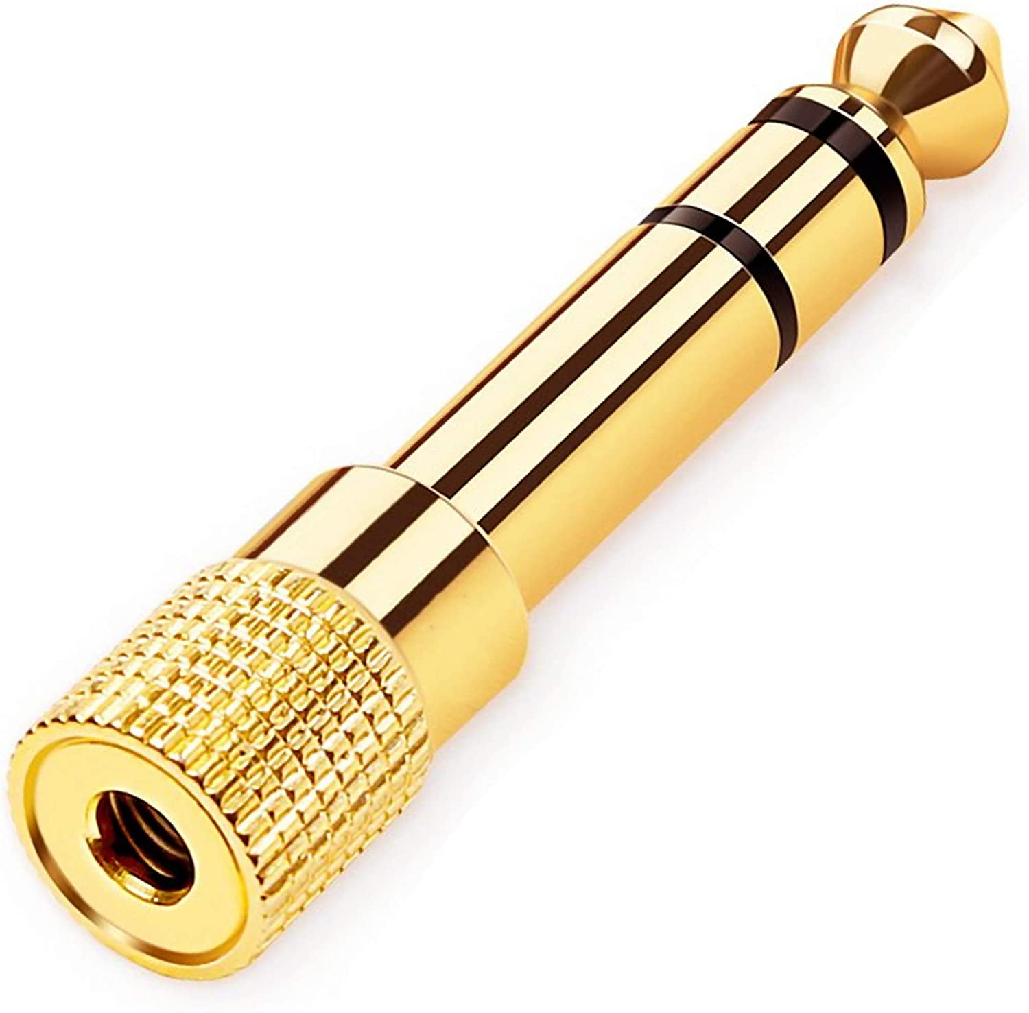 3.5 mm to 1/4 inch Adapter, Quarter inch to 3.5mm (1/8 Inch) - 6.35mm ...