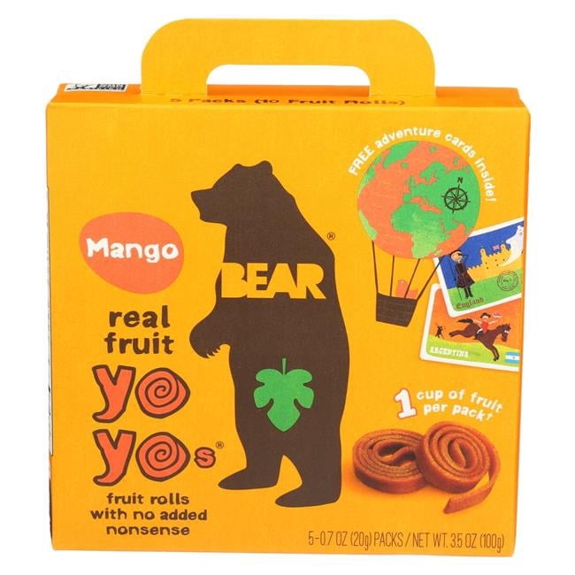 3.5 oz Mango Real Fruit Roll Yoyo - Walmart.com