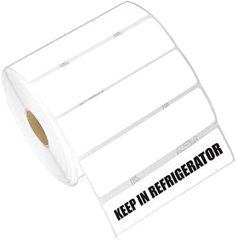 3.5" x 1" Direct Thermal Label - Compatible with Rollo Label Printer ...