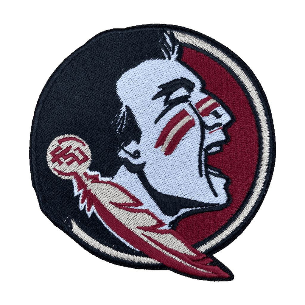 3.5 x 3.5" FLORIDA STATE SEMINOLES EMBROIDERED IRON ON PATCH - Walmart.com