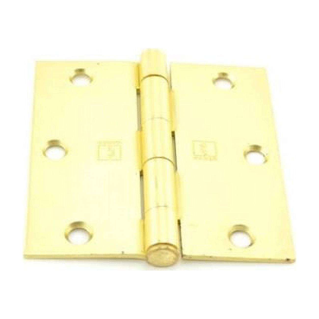 3.5 x 3.5 in. Steel Square Corner Full Mortise Plain Bearing ...