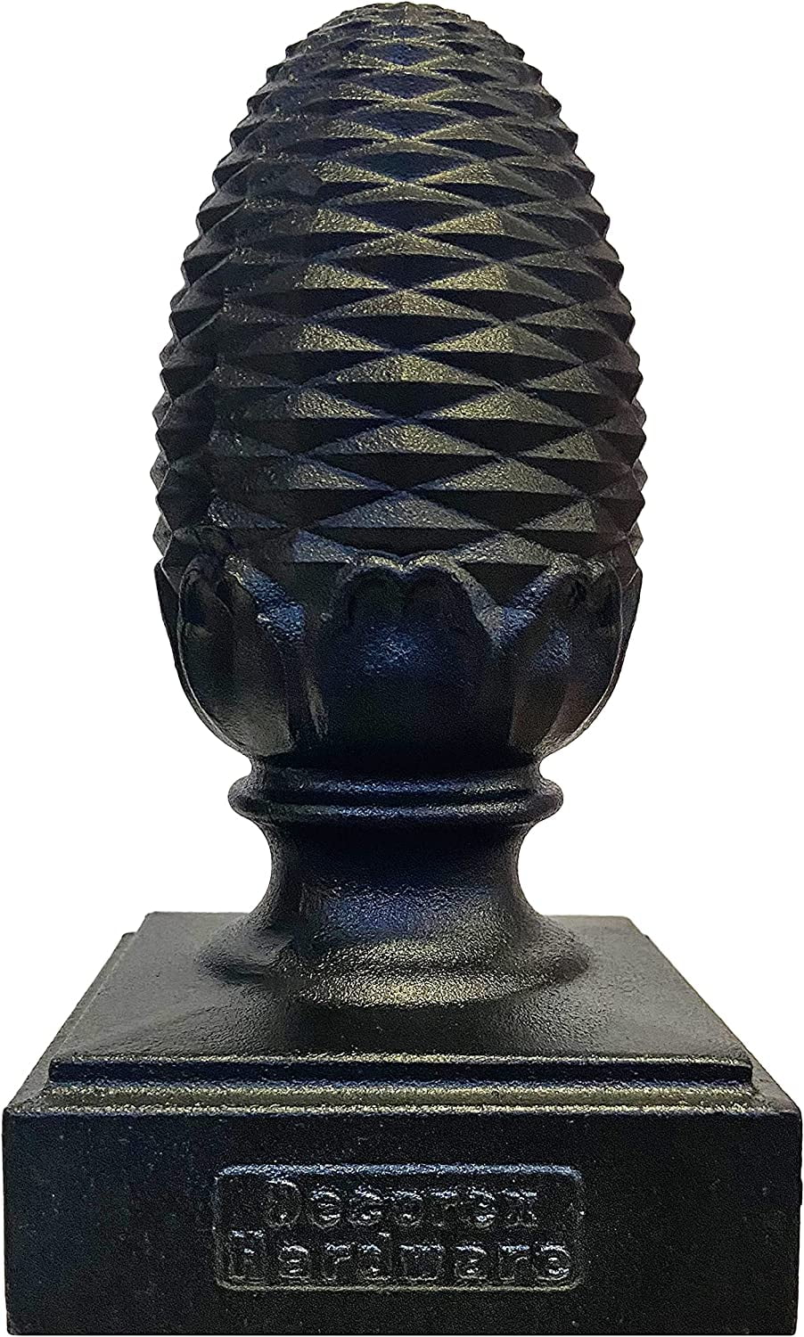 3.5" x 3.5" Heavy Duty Aluminum Pineapple Post Cap for True/Actual 3.5 ...