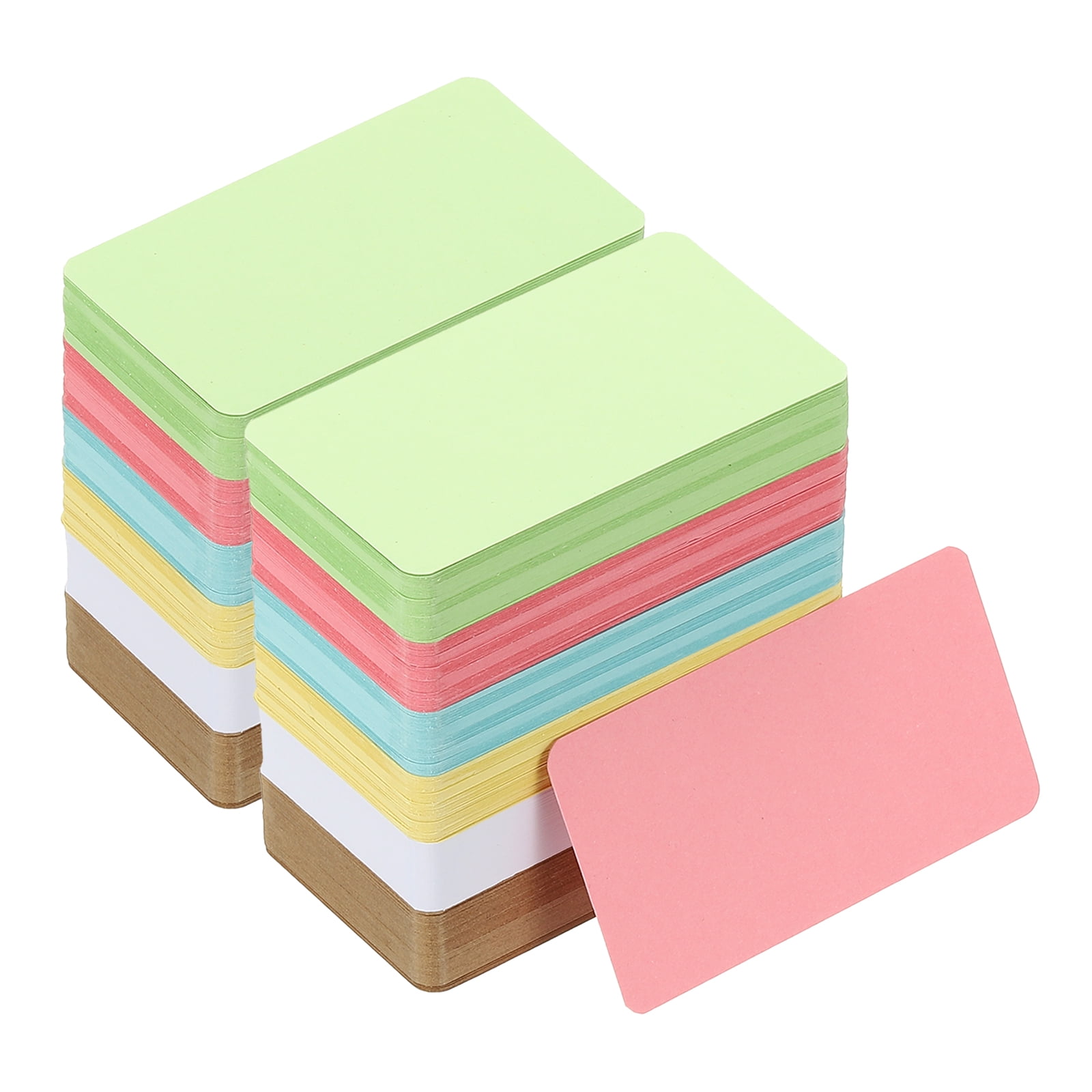 3.5"x2" Blank Paper Business Cards 600 Pack Small Index Flash Cards ...