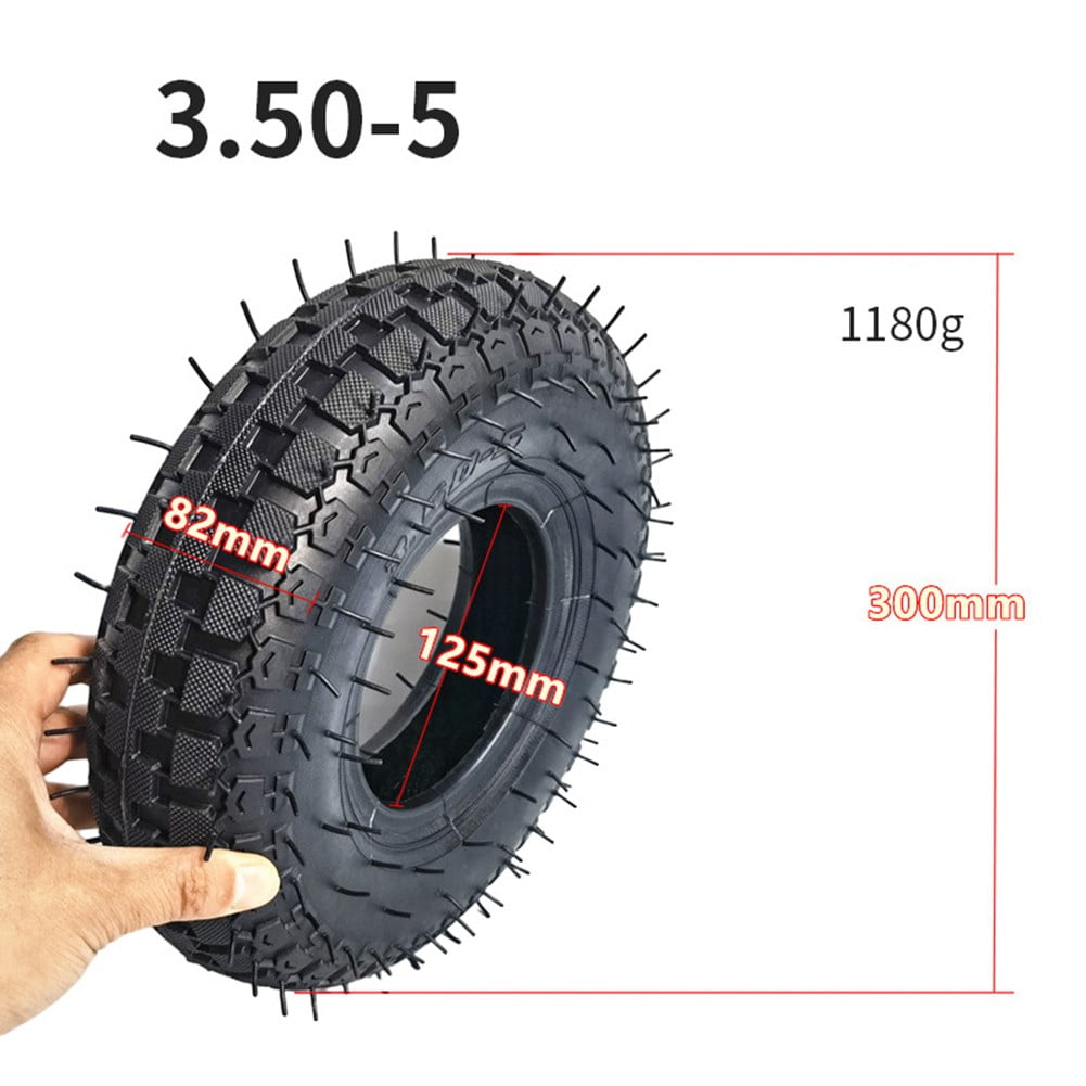 3.50-5 Thickened Inner And Outer Tire Pneumatic Tire For Electric ...