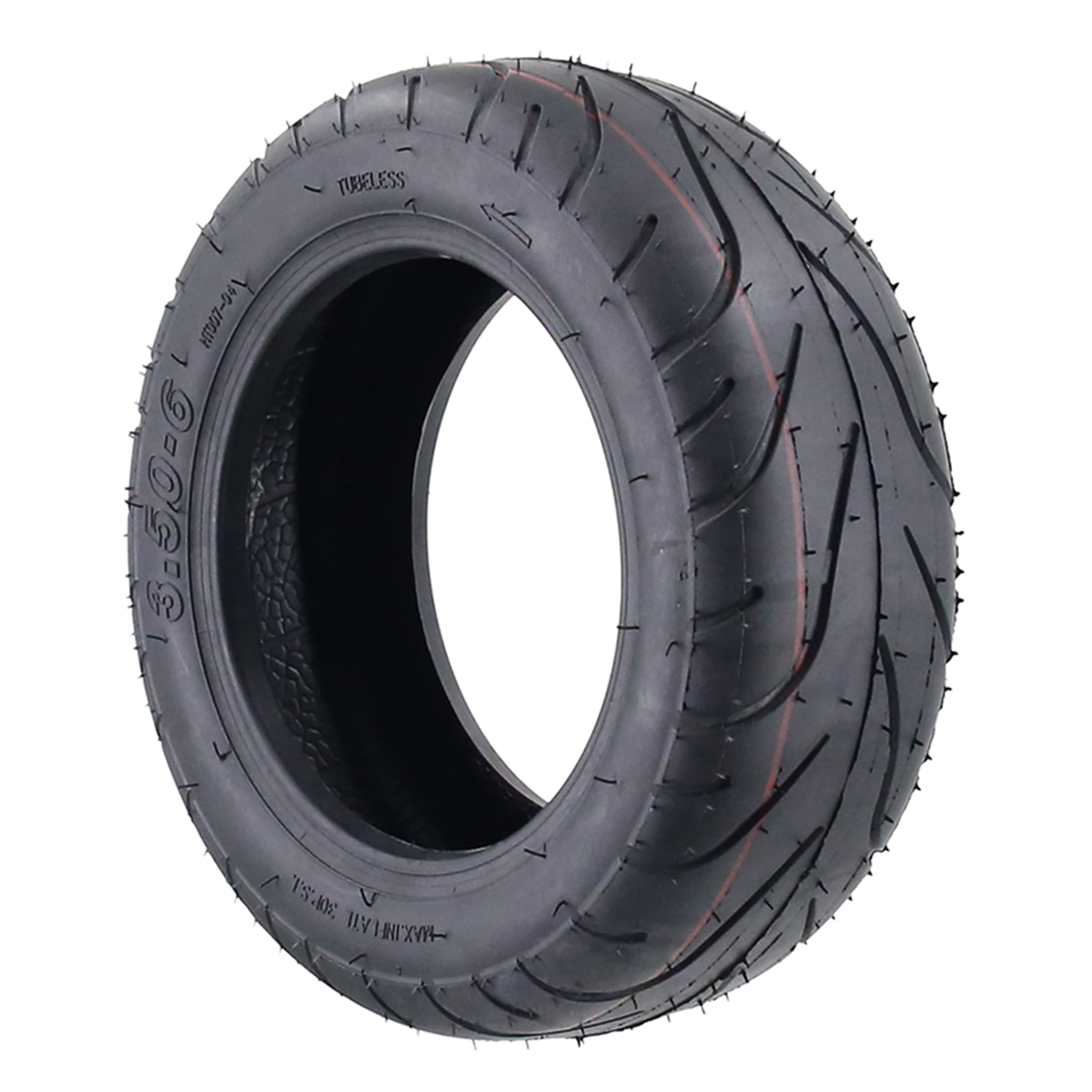 3.50-6 Vacuum Tyre For Electric Scooter Balancing Wheel 10x4.00-6 90/65 ...