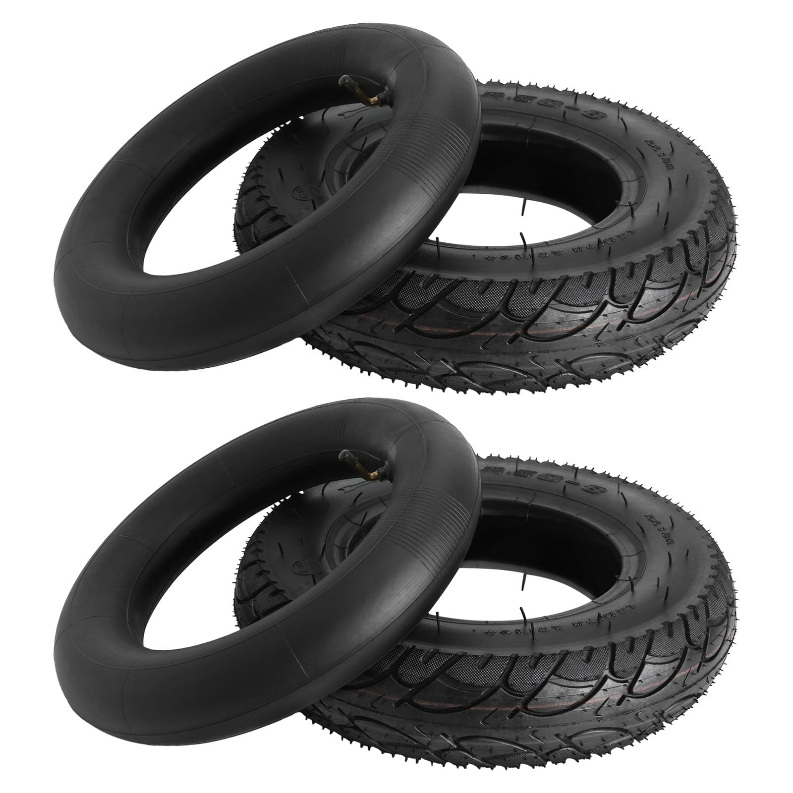 3.50-8 Tire and Inner Tube Set 2-Pack – Fits Electric Scooters, Mopeds ...