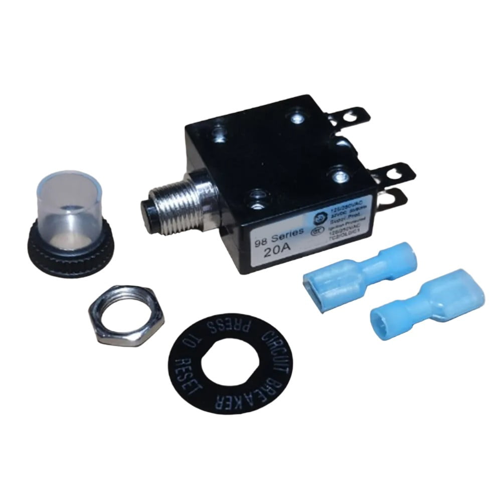 3-50A circuit breaker with terminal block protection and waterproof ...