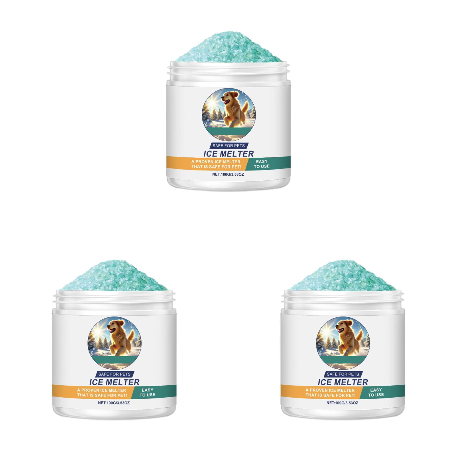 3.53oz Pet Safe Ice Melt Safe for Concrete Snow Salt Ice Melt Pet ...