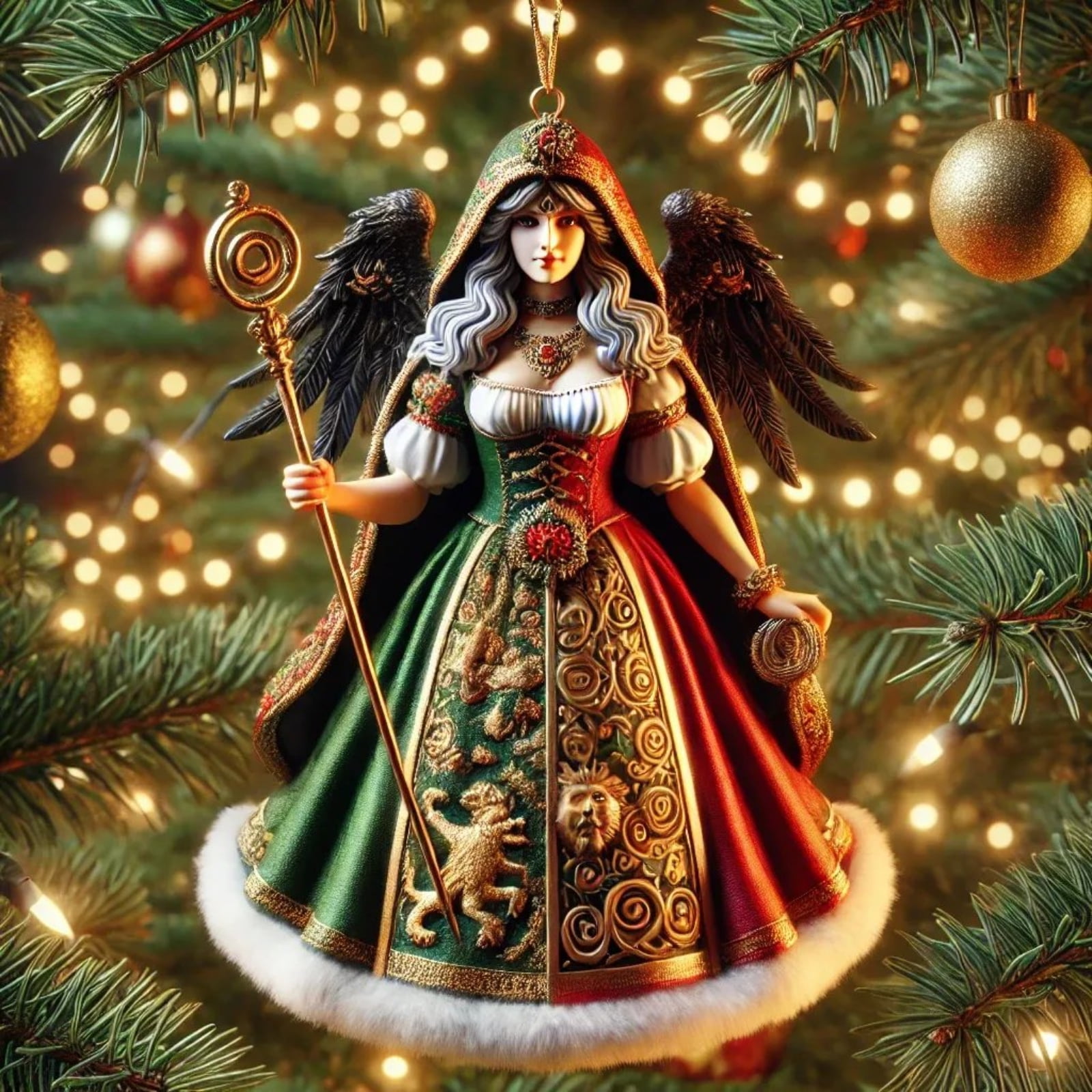 3.54 Inch 2D Flat Acrylic Christmas Ornament - Legend Themed Holiday ...