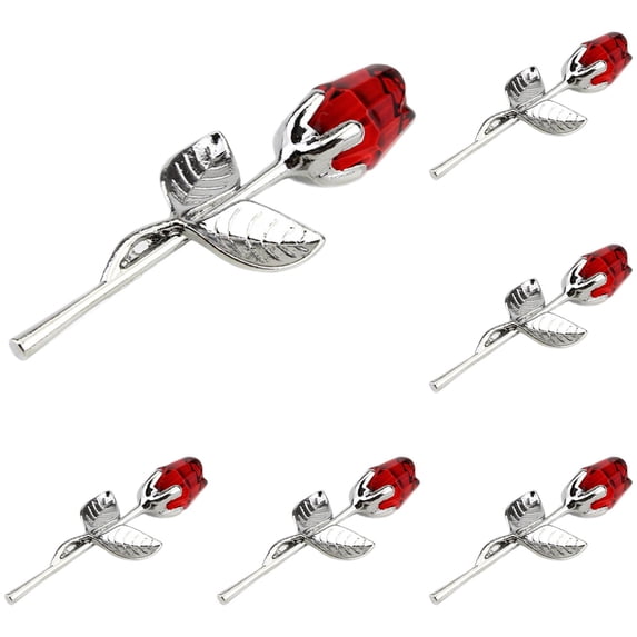 3.54 Inch Crystal Rose Flower Romantic Glass Rose with Gift Box ...