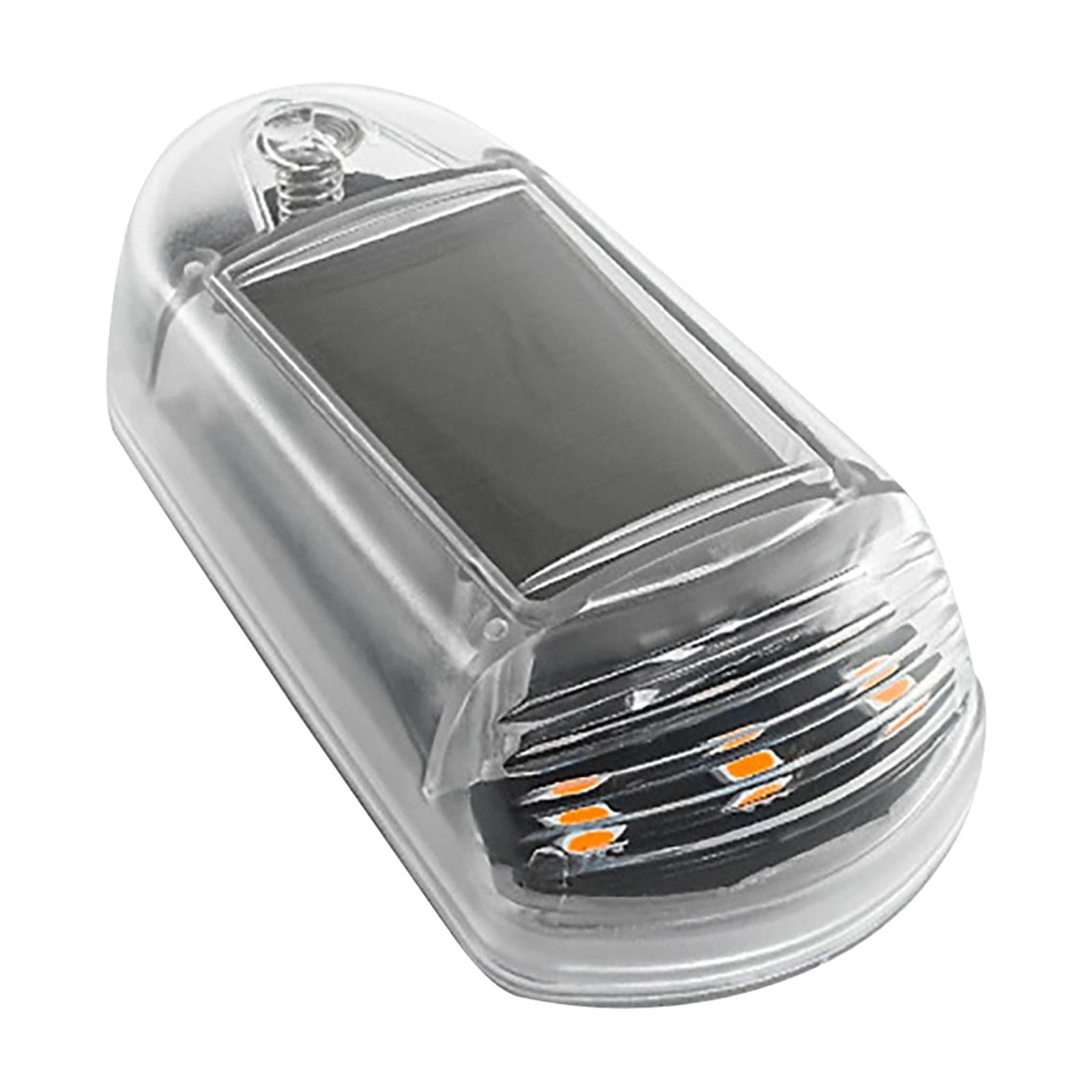 3.54 in,Wireless Truck Cab Lights with Vibration Sensor,No-Drill Solar ...