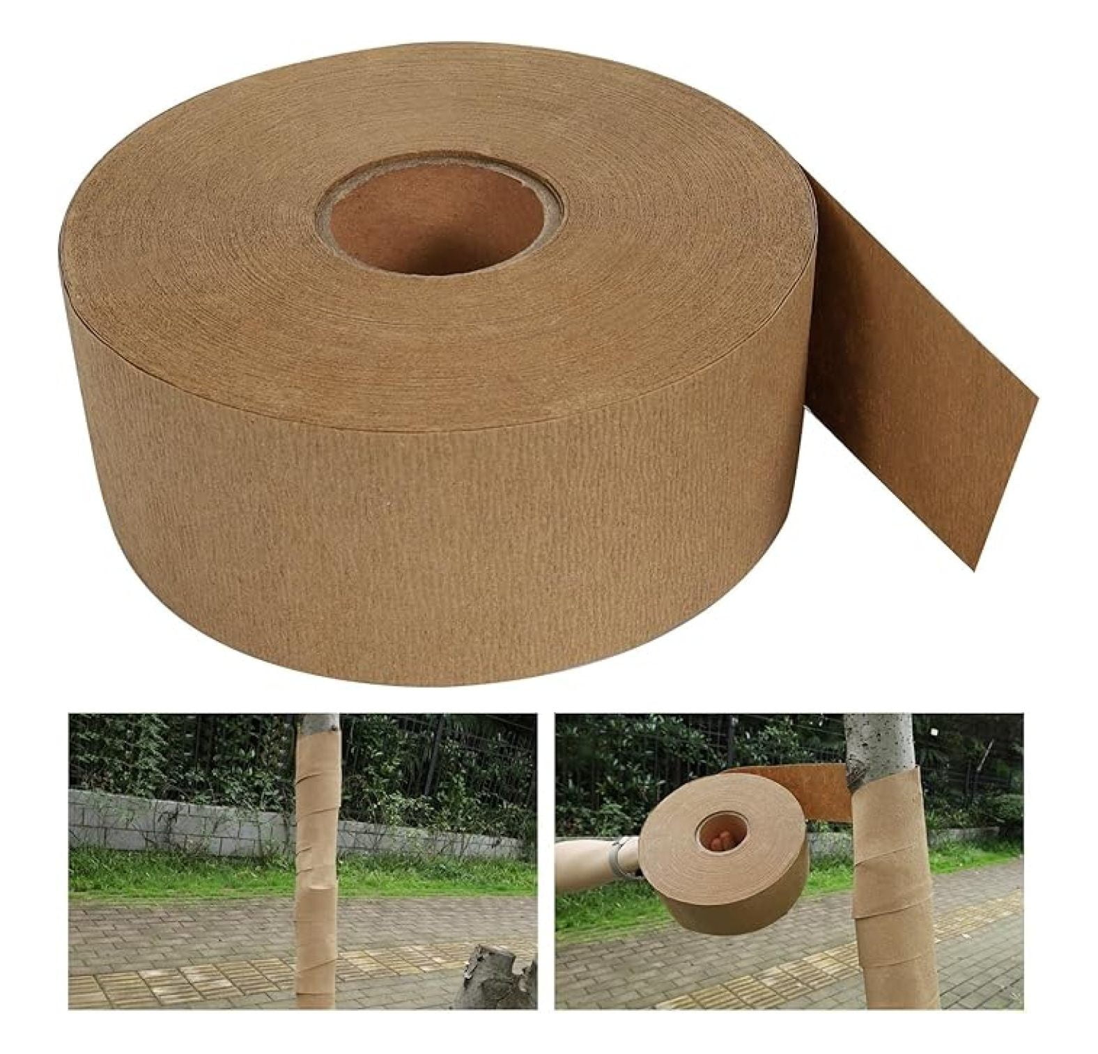 3.54" x 163ft Tree Branch Protector Wrap,Breathable Tree Repair Wrap ...