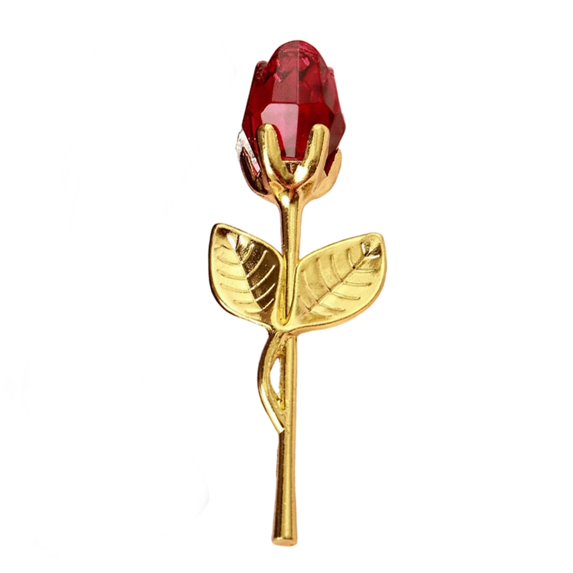 3.54Inch Rose Mini Plastic Crystal Rose, Perfect Gifts for Christmas ...