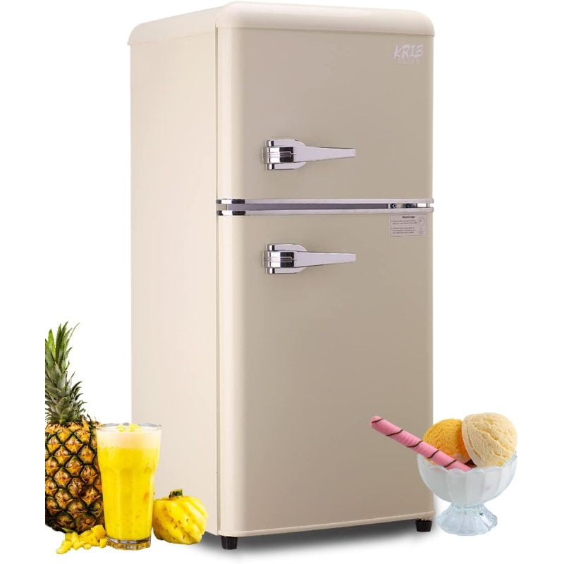 3.5Cu.Ft Compact Refrigerator Mini Fridge with Freezer, Small ...