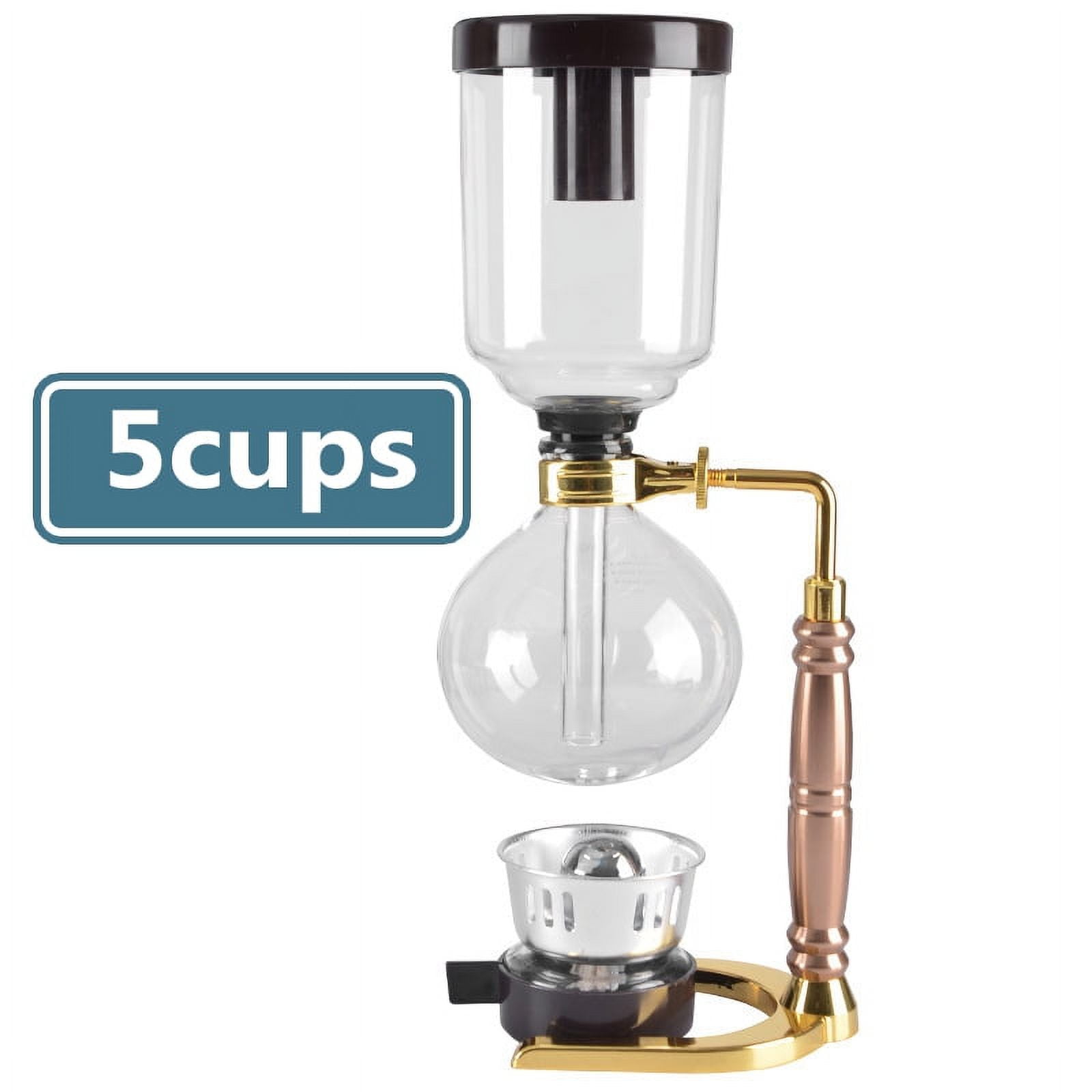 3/5Cups Syphon Pots High Quality Coffee Kettle Pot Set Filter Syphon ...