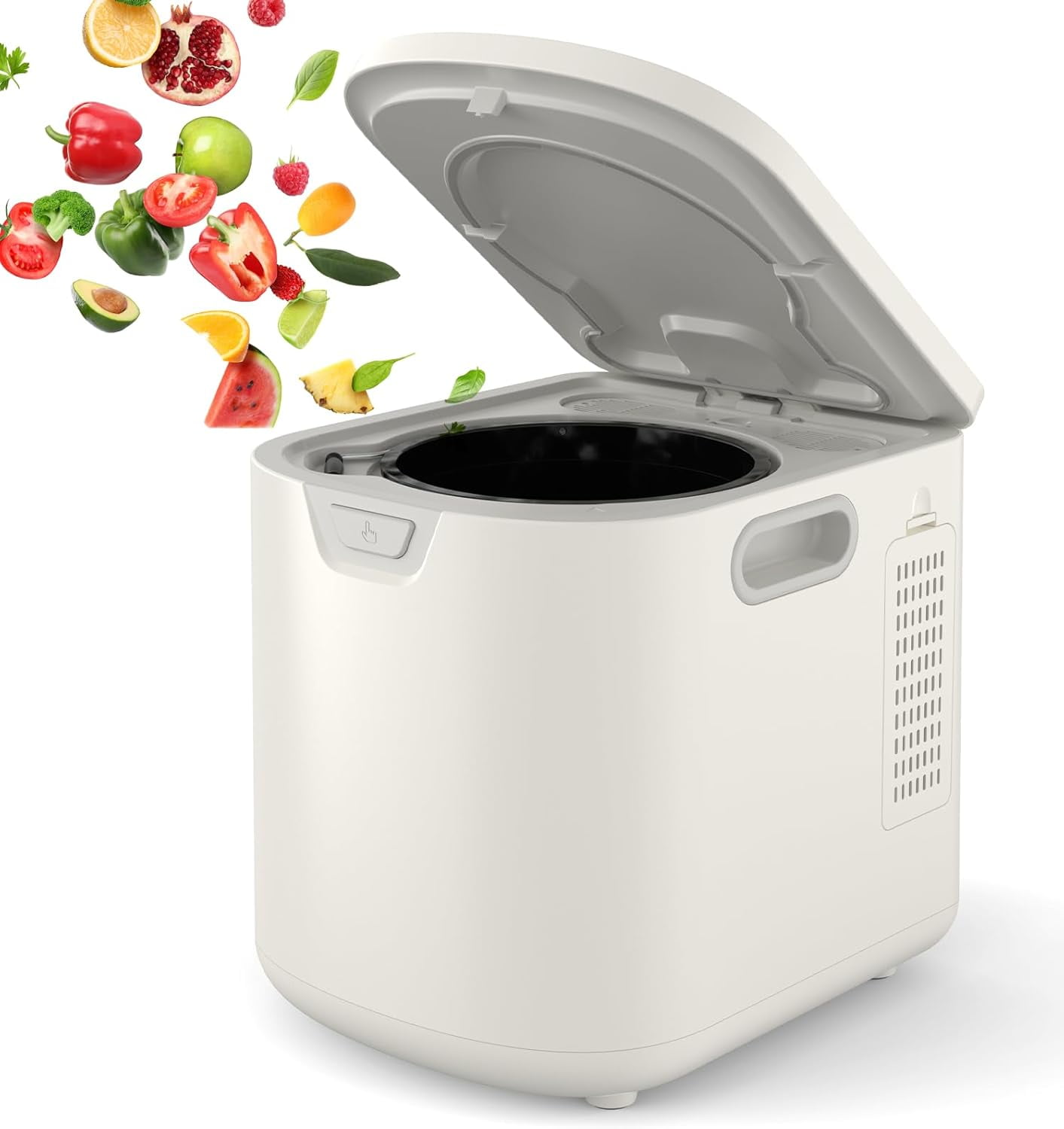 3.5L Electric Kitchen Composter - Smart Countertop Food Waste Bin with ...