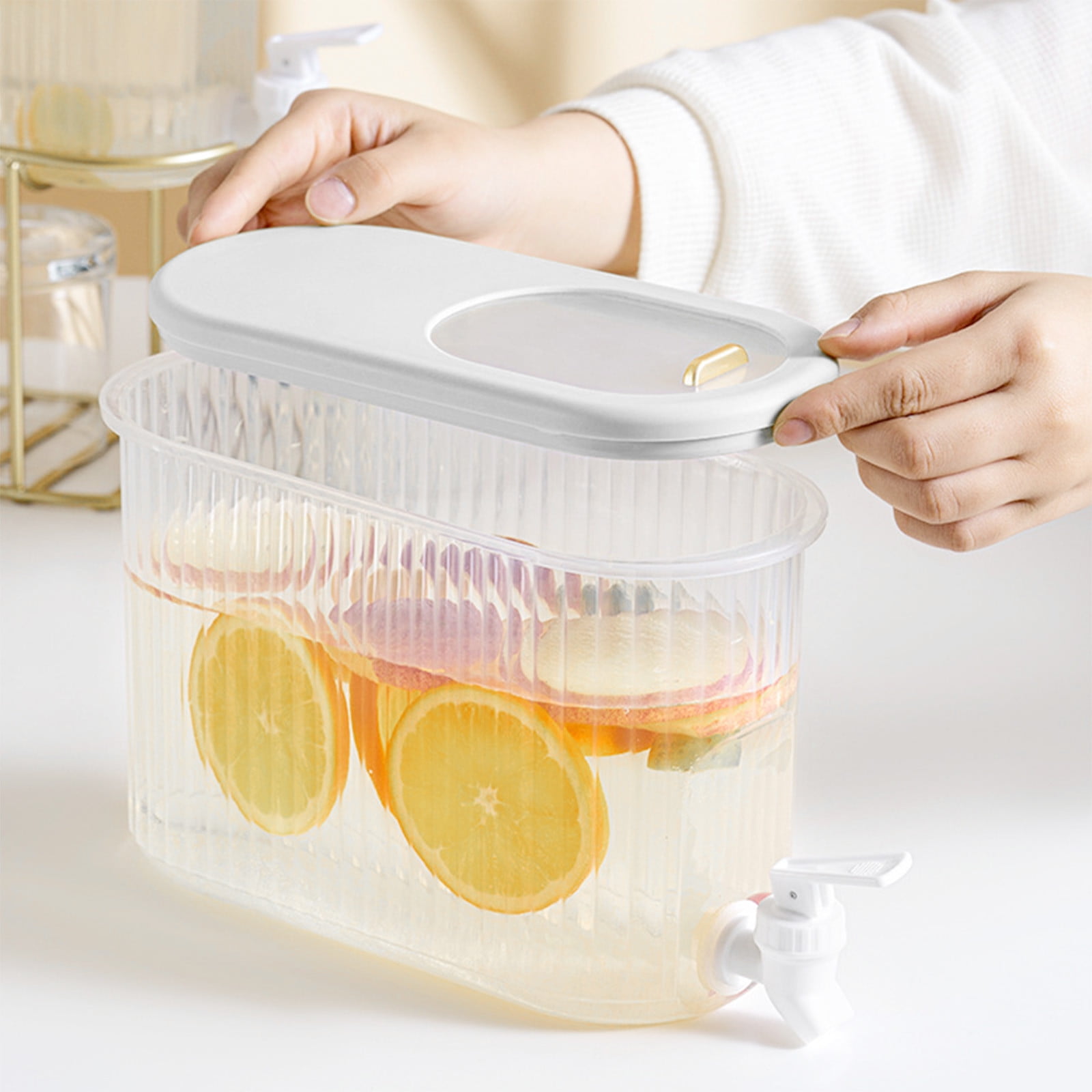 3.5L Plastic Drink Dispensers for Parties, Plastic Beverage Dispensers ...