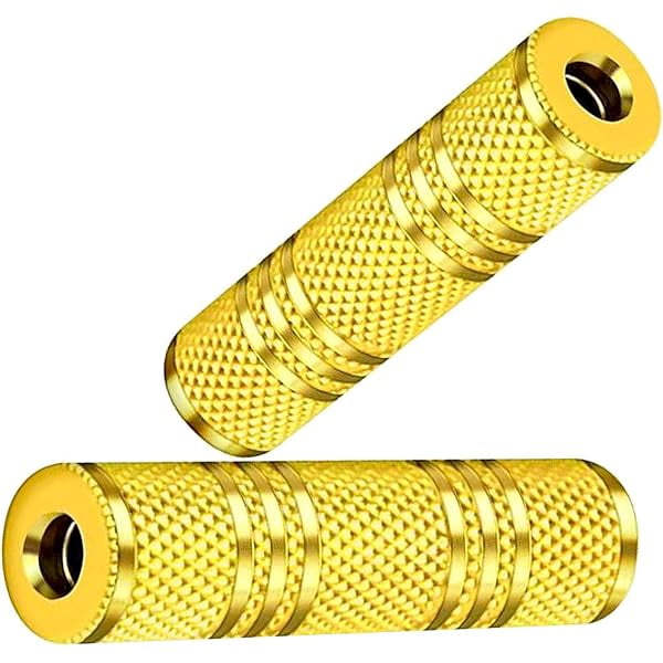 +3.5MM Stereo Jack Audio Coupler, Female to Female Stereo Audio ...