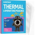 3.5Mil Laminating Sheets 8.5 x 11 Inches,50Pack Letter Size Thermal ...