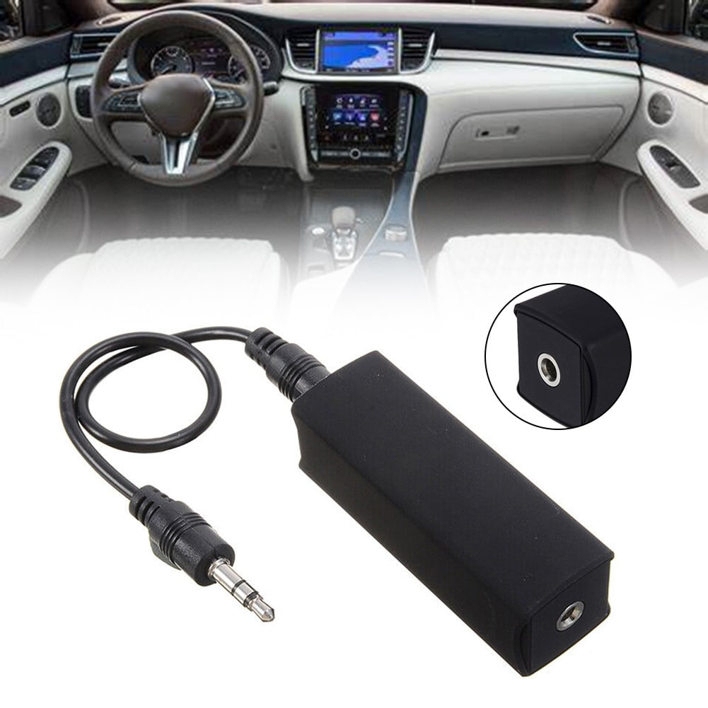 3.5mm AUX Cable Ground Loop Noise Isolator Interference Filter Audio Decoupler - Walmart.com
