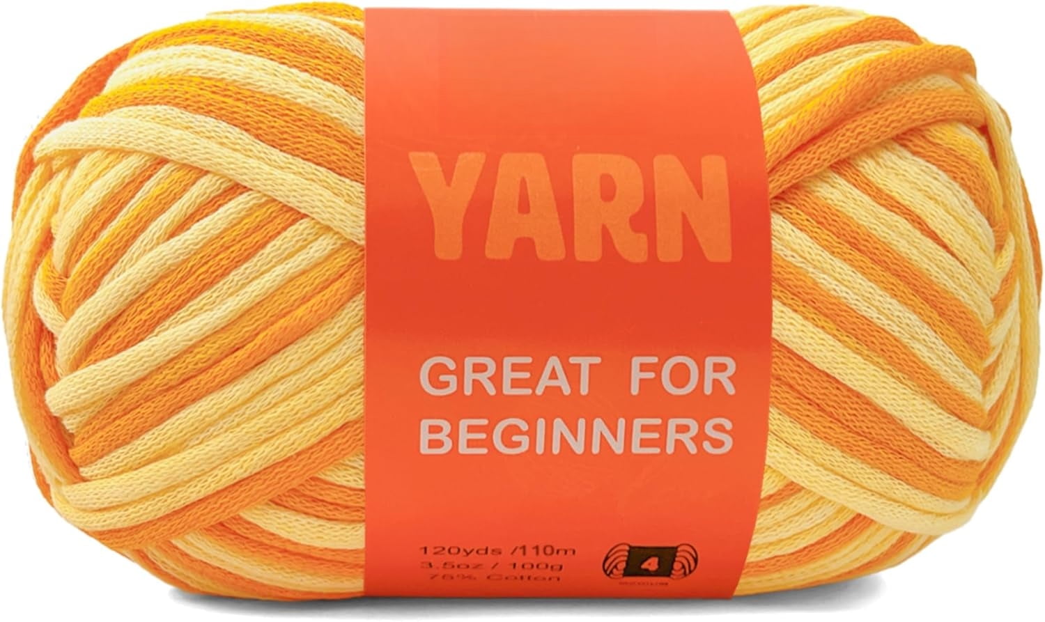 3.5Oz/120yds Beginner Easy Yarn for Crocheting and Knitting;Worsted ...