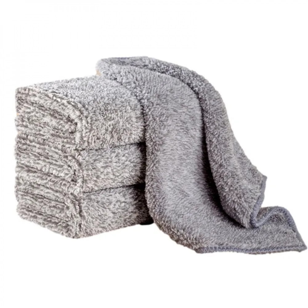 3/5Pcs Kitchen Cleaning Towel Absorbent Non-stick Oil Rags Pot Dish ...