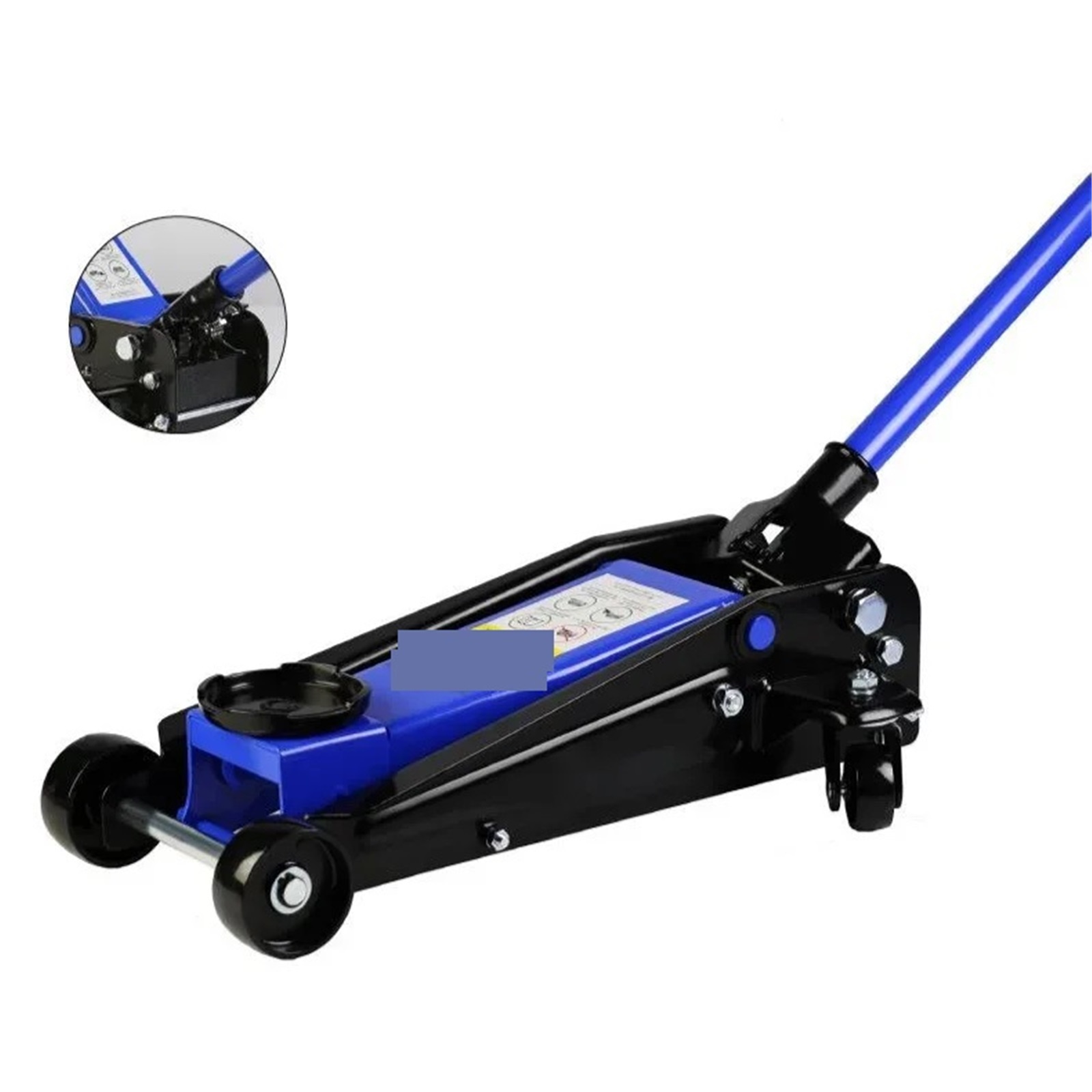3.5T 492mm Horizontal Jack SUV Tire Changing Tool Car Hydraulic ...