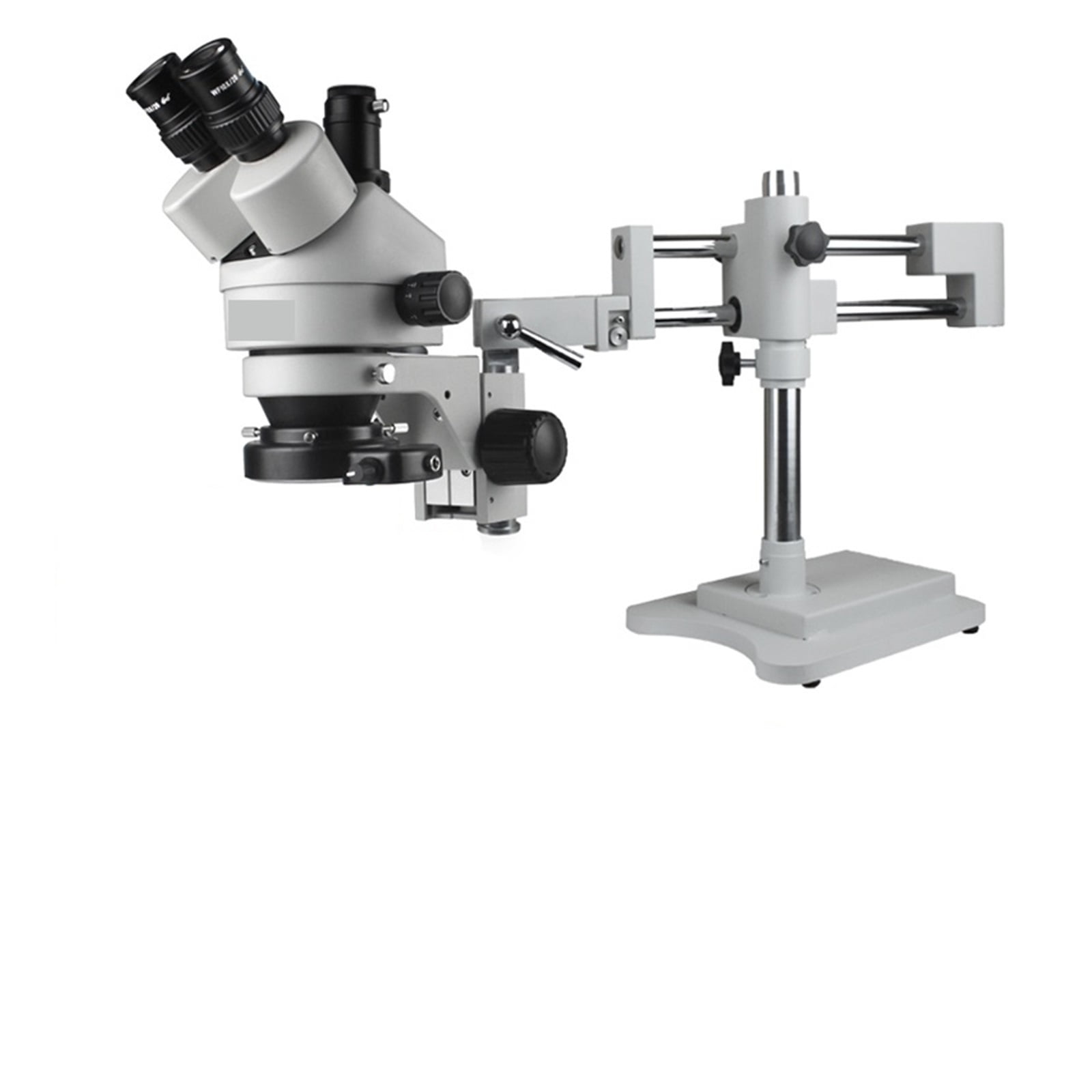 3.5X 90X 180X Simul-Focal Double Boom Stand Trinocular Stereo Zoom ...