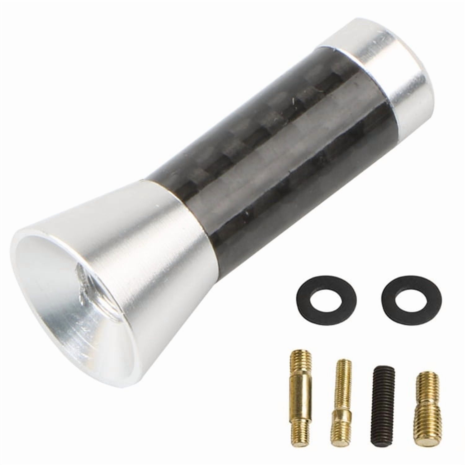 3.5cm/8cm/12cm Universal Car Short Radio Antenna Carbon Fiber Black Car ...
