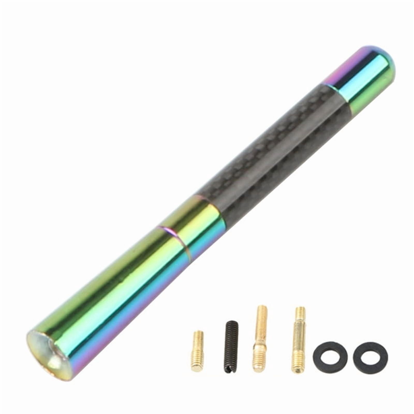 3.5cm/8cm/12cm Universal Car Short Radio Antenna Carbon Fiber Black Car ...