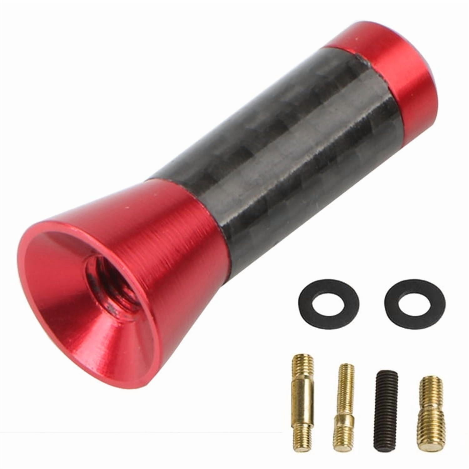 3.5cm/8cm/12cm Universal Car Short Radio Antenna Carbon Fiber Black Car ...