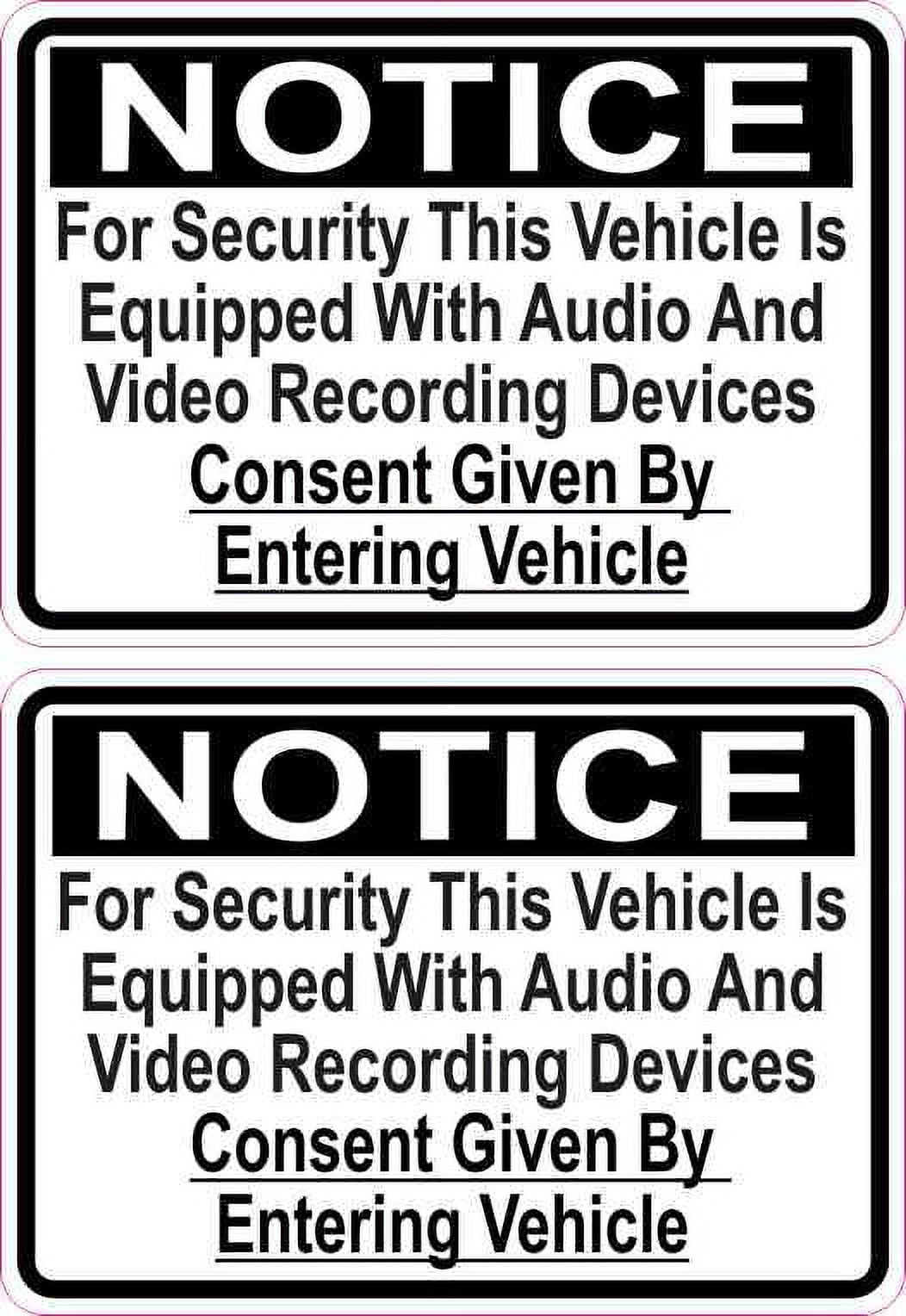 3.5in x 2.5in Audio and Video Recording Stickers - Walmart.com