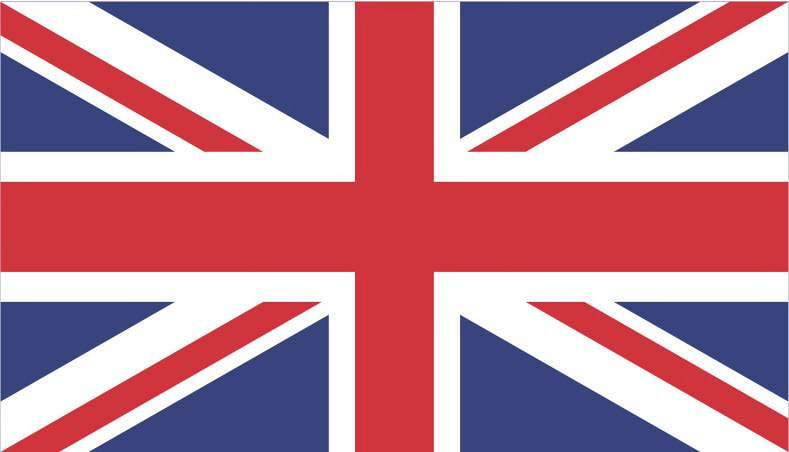 3.5in x 2in British Flag Decal Vinyl Decals Stickers Car Bumper ...