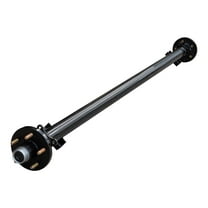3.5k TK Trailer Axle - 3500 lb Electric Brake 5 Lug - (4" Drop), 73/00 ...