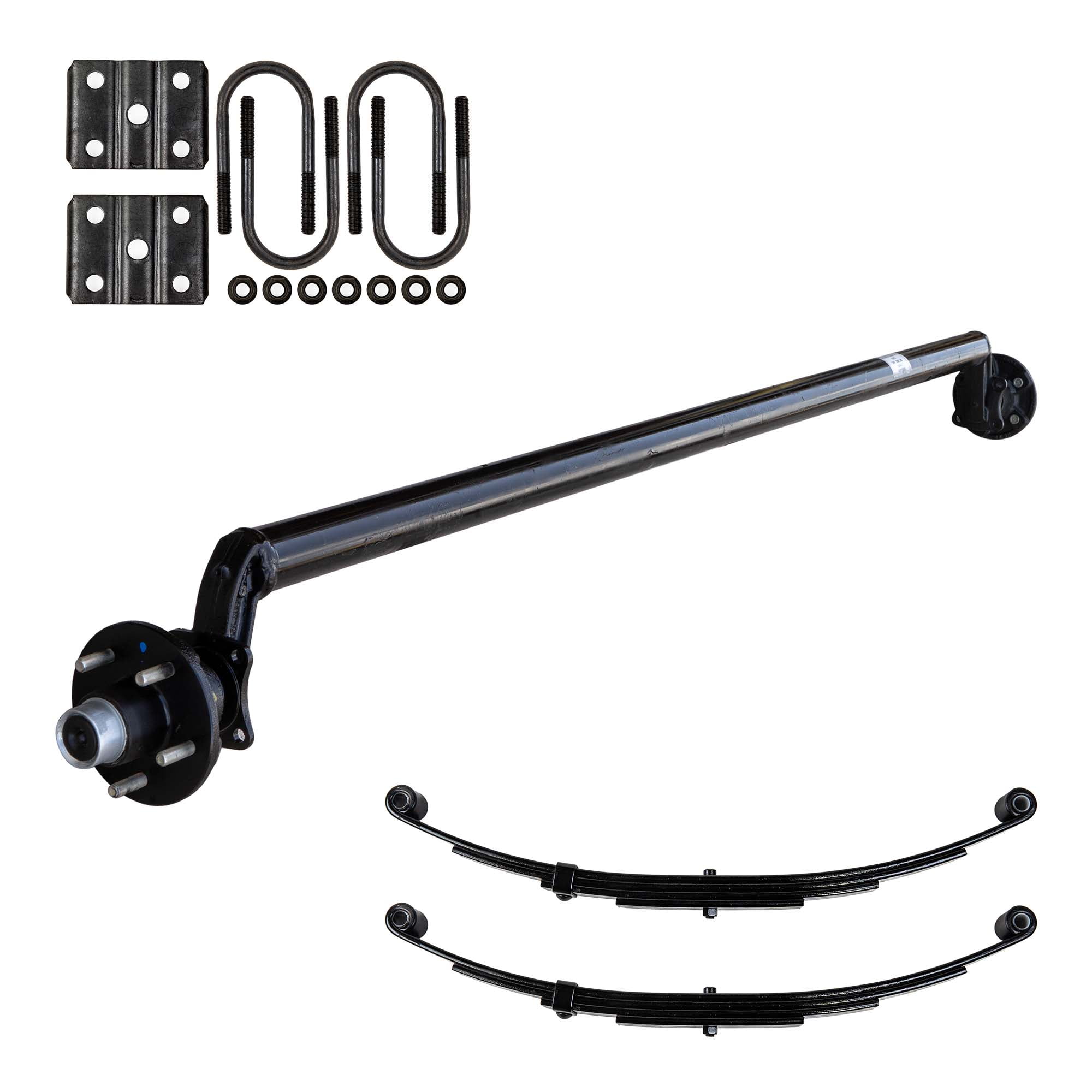The Trailer Parts Outlet - 3.5k TK Axle + Dust Cap, Boat Hub Assembly ...