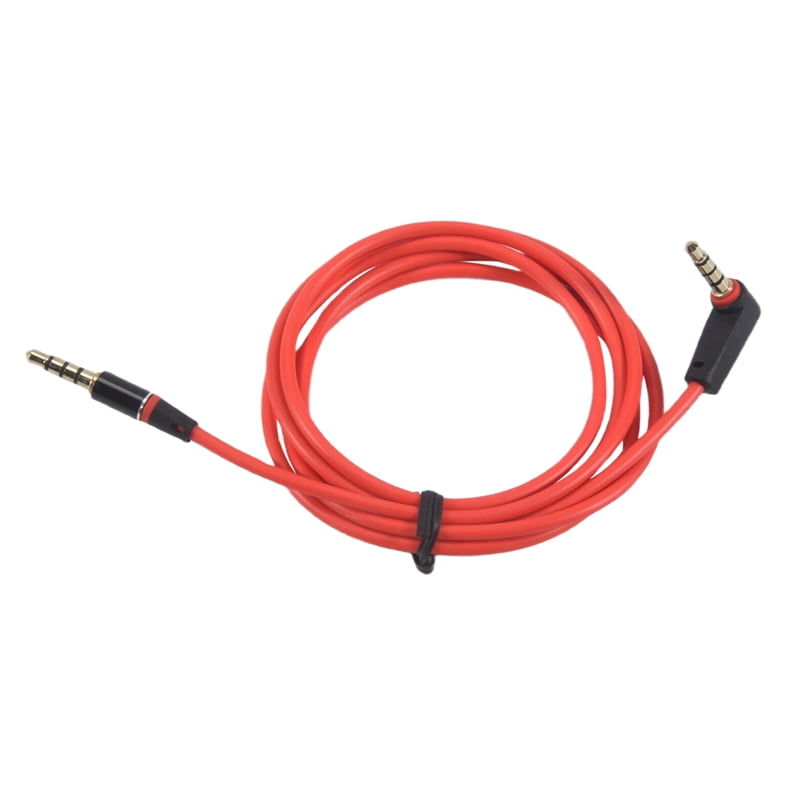3.5mm 1/8 inch Male to Male 4 Pole Car AUX Audio Cord Cable Record ...
