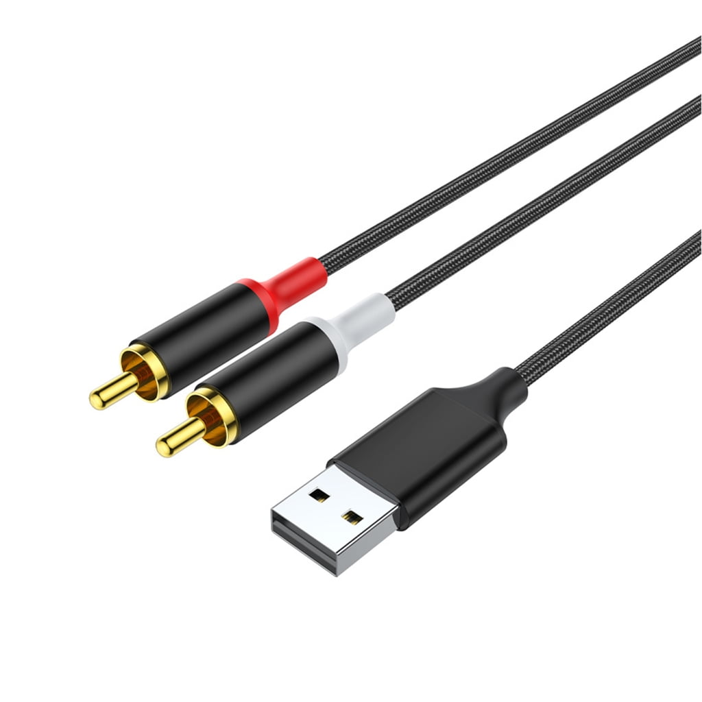 3.5mm 1 To 2 Audio Cable Gold-Plated Amplifier Splitter Extension Cord ...