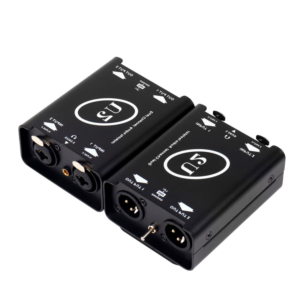 3.5mm 2 Channel Ground Noise Isolator Noise Filter Eliminate Noise ...