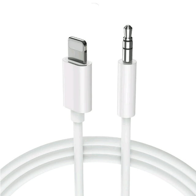 3.5mm AUX Audio Adapter Cable for Apple iPhone XR, 13 Pro Max, 8 Plus ...