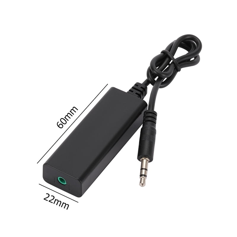 3.5mm AUX Audio Ground Loop Isolator Cable Noise FilterKiller Car Accessory - Walmart.com