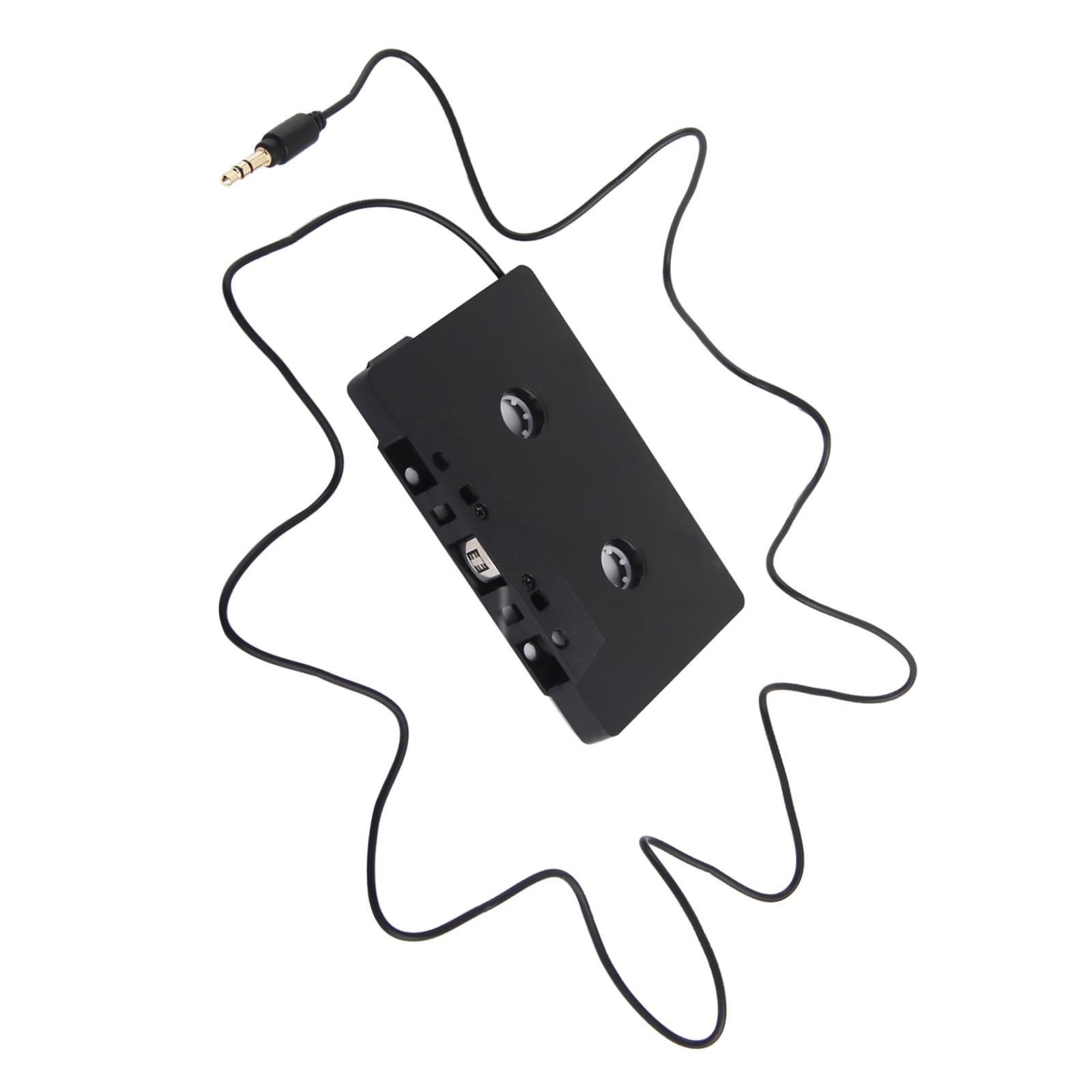 3.5mm AUX Cassette Adapter 1M Cable, Adjustable, for Car & Home Audio ...