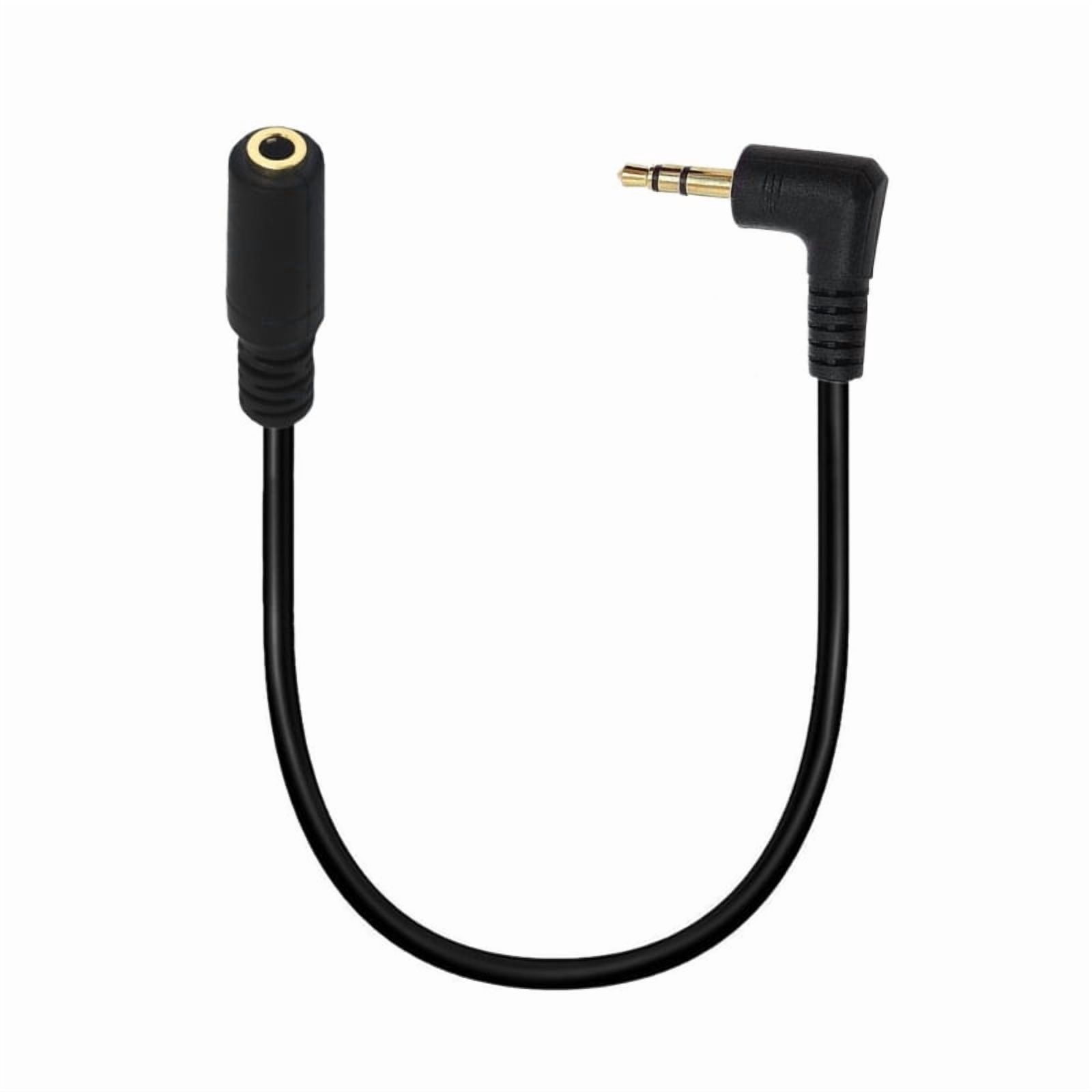3.5mm Angle Male to Female Audios Adapter High Fidelitys 90Degree 3.5mm ...
