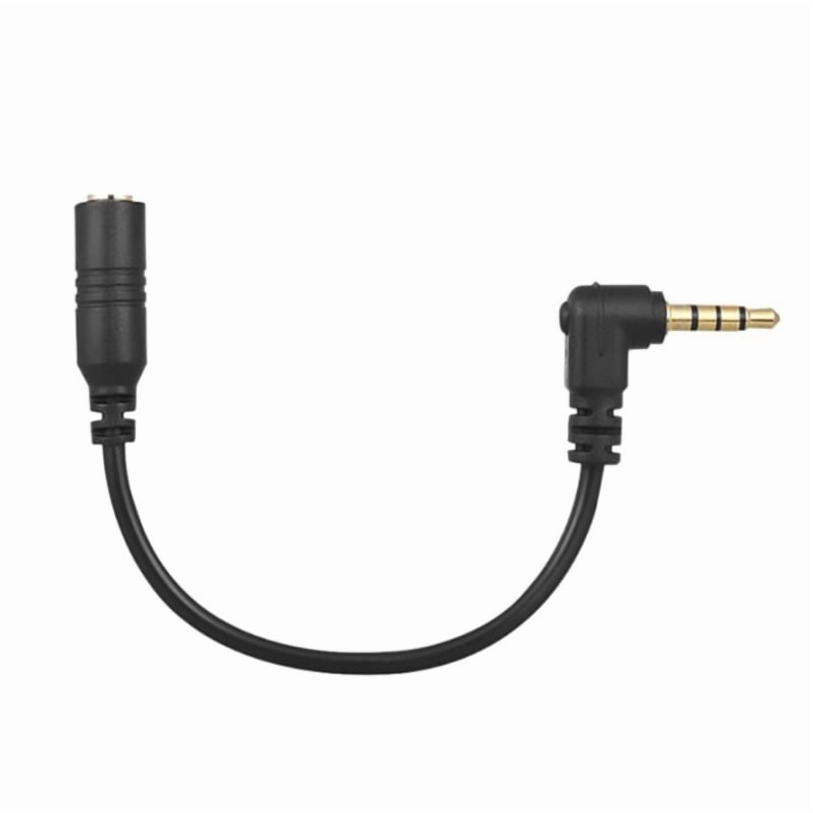 3.5mm Auditory Extension Cord with 90 Degree Right Angled Plug for ...