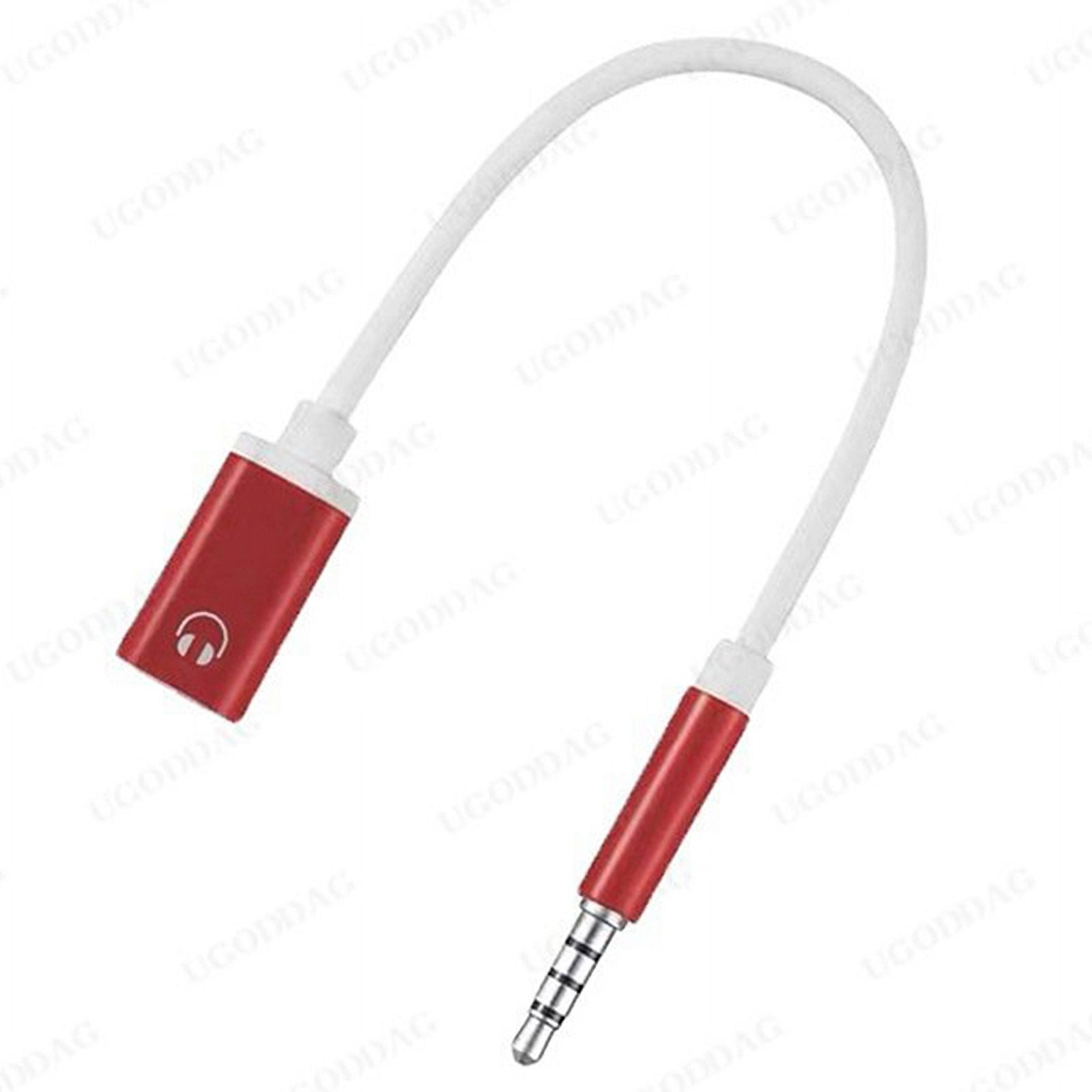 3.5mm Aux Audio Jack Stereo Earphone Audio Splitte Headphone Splitter ...