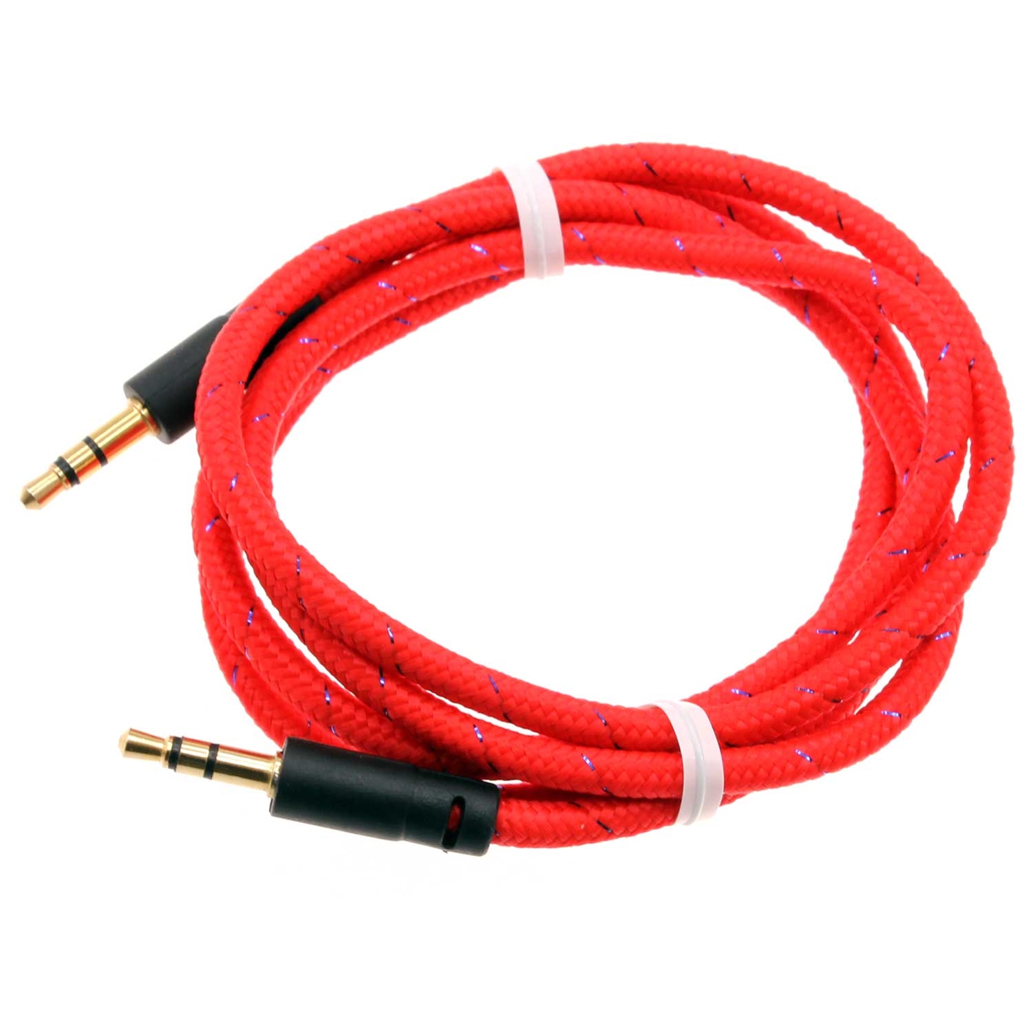 3.5mm Aux Cable Adapter Car Stereo Aux-in Audio Cord Speaker Jack Wire ...