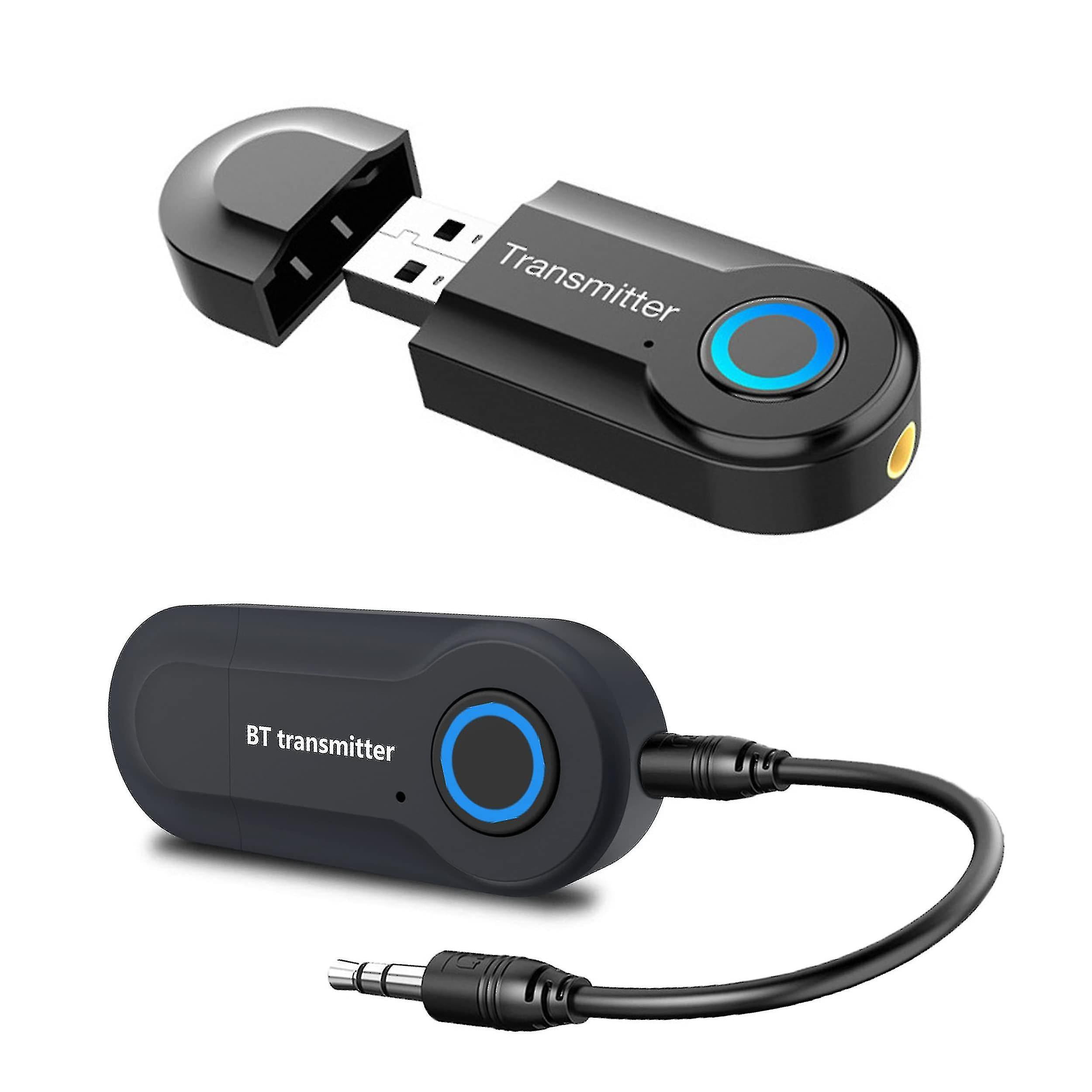 3.5mm Bluetooth Transmitter, Wireless Portable Stereo Transmitter ...