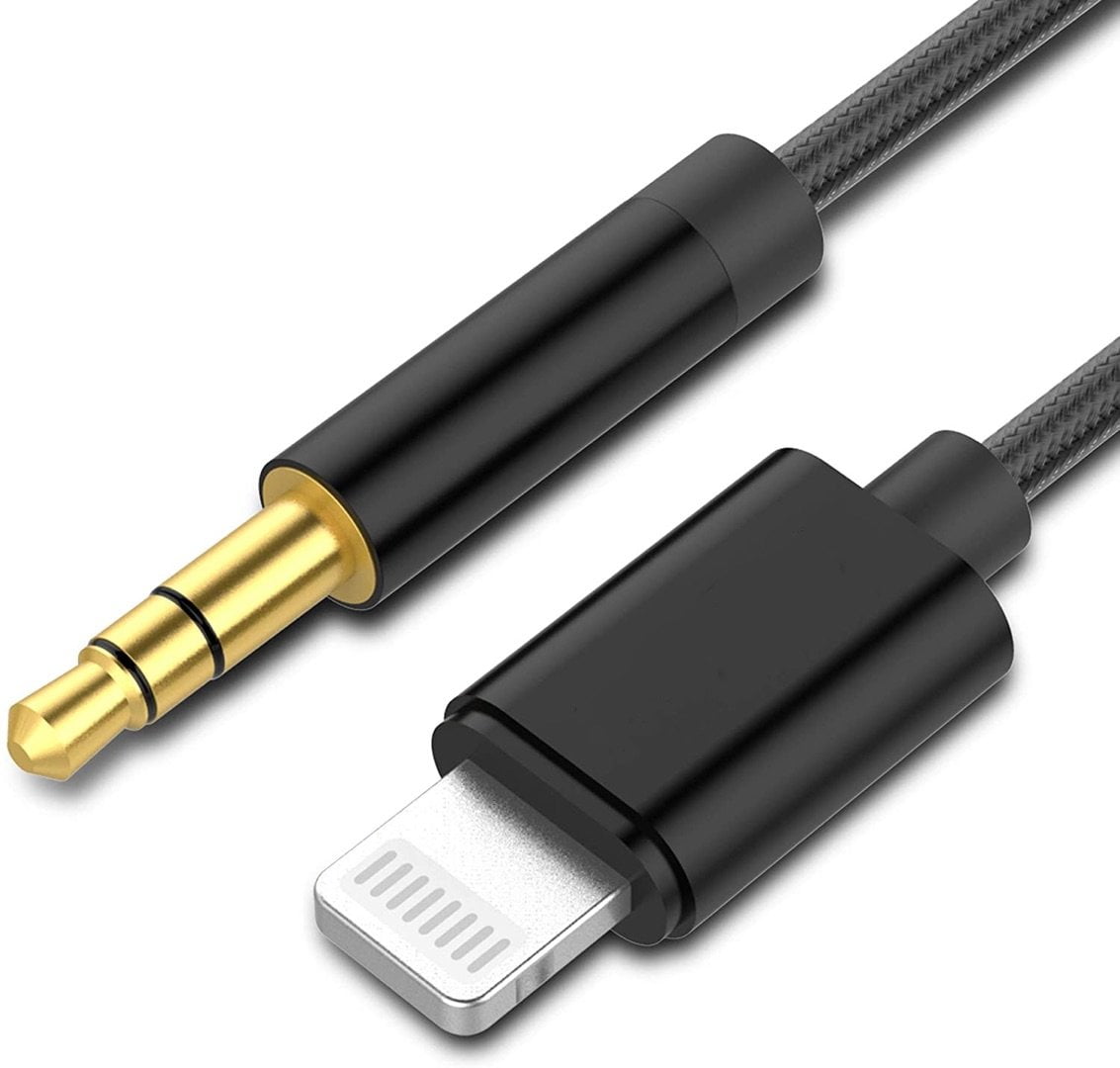 3.5mm Car Aux Audio Cable Adapter Speaker Cable Cord for iPhone 13 12 ...