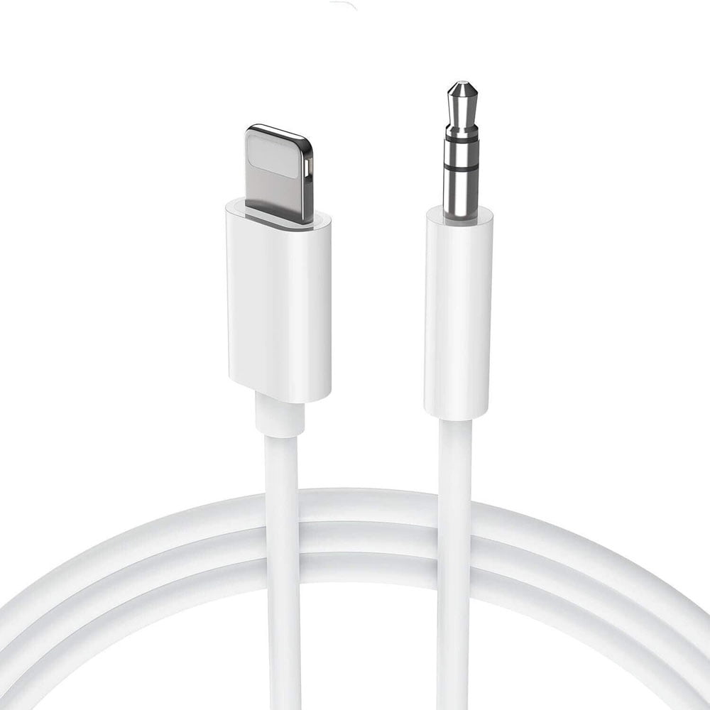 3.5mm Car Aux Audio Cable Adapter Headphone Jack Plug Wire Connector for iPhone 13 12 11 Pro Max Mini Walmart