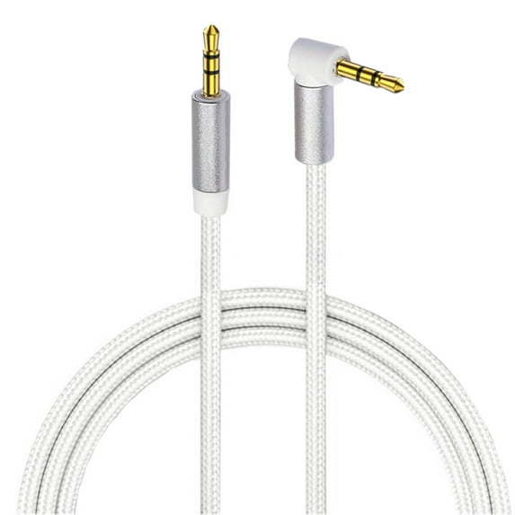 3.5mm Cord 90 Degree Right Angled Auxiliary Cable Easy Connection ...