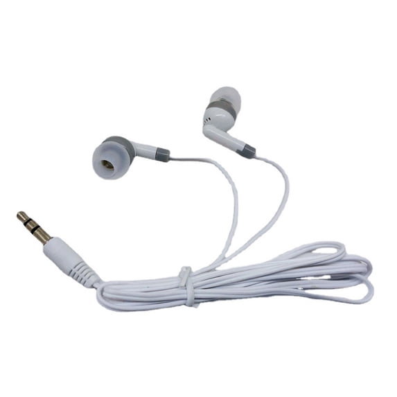 3.5mm Cord In Ear Earphone Earbud Coiled Corded Headsets for Tablet ...